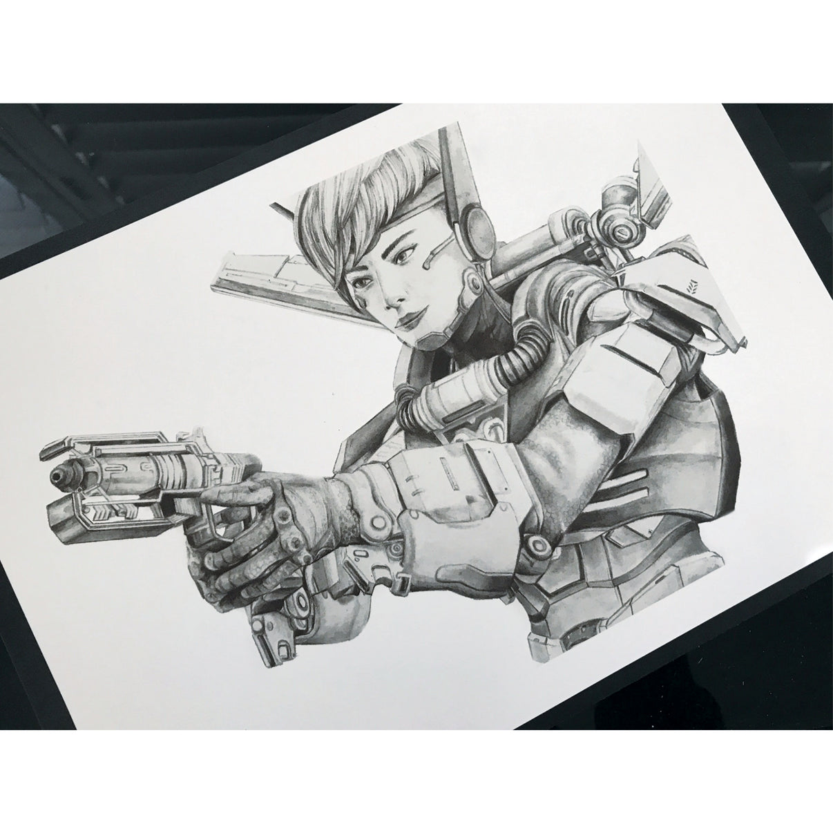 Valkyrie Art Print & Poster | Apex Legends Hand-Drawn Fan Art – Artysn ...