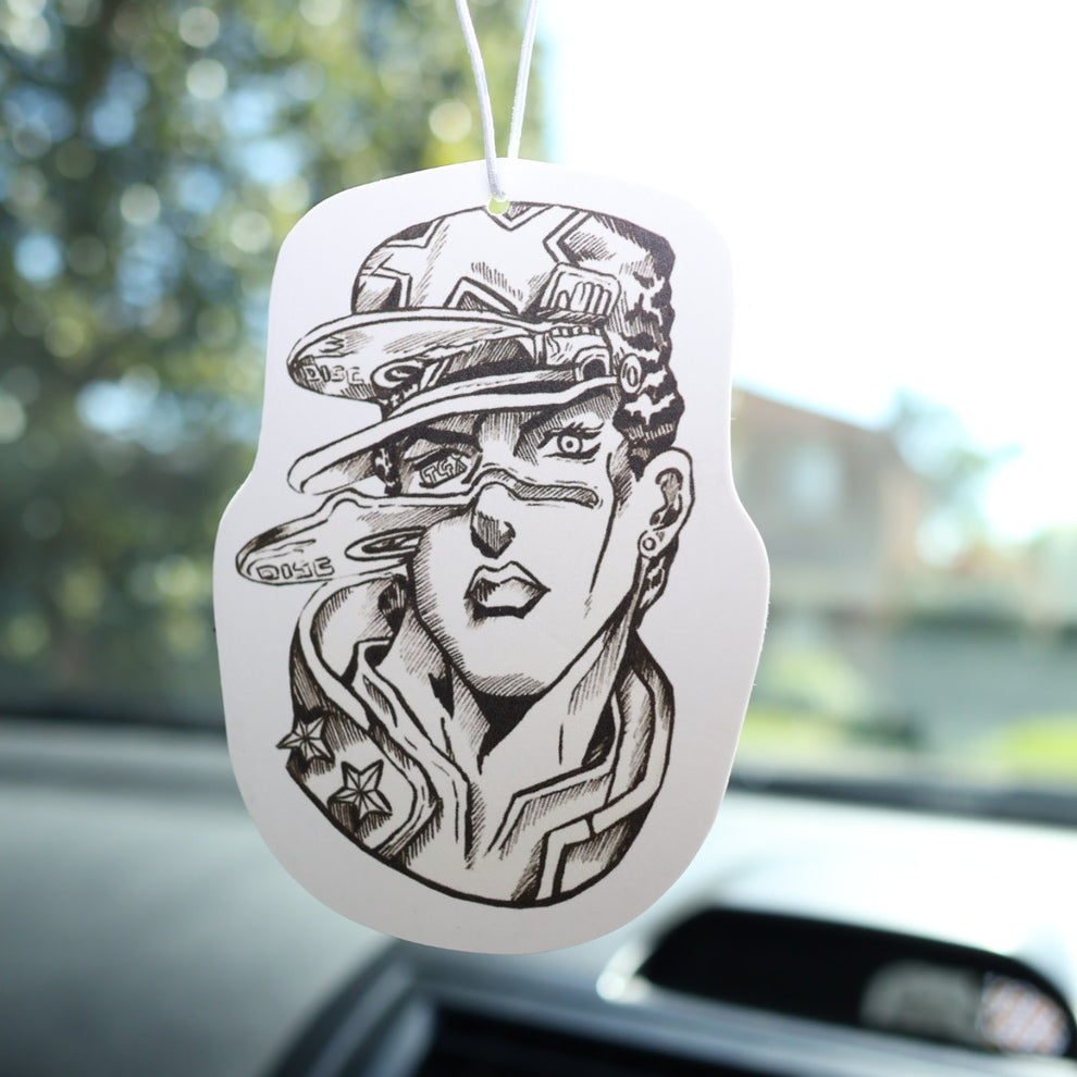 Jotaro Kujo’s Discs Car Air Freshener | JoJo Car Decor – Artysn Studio