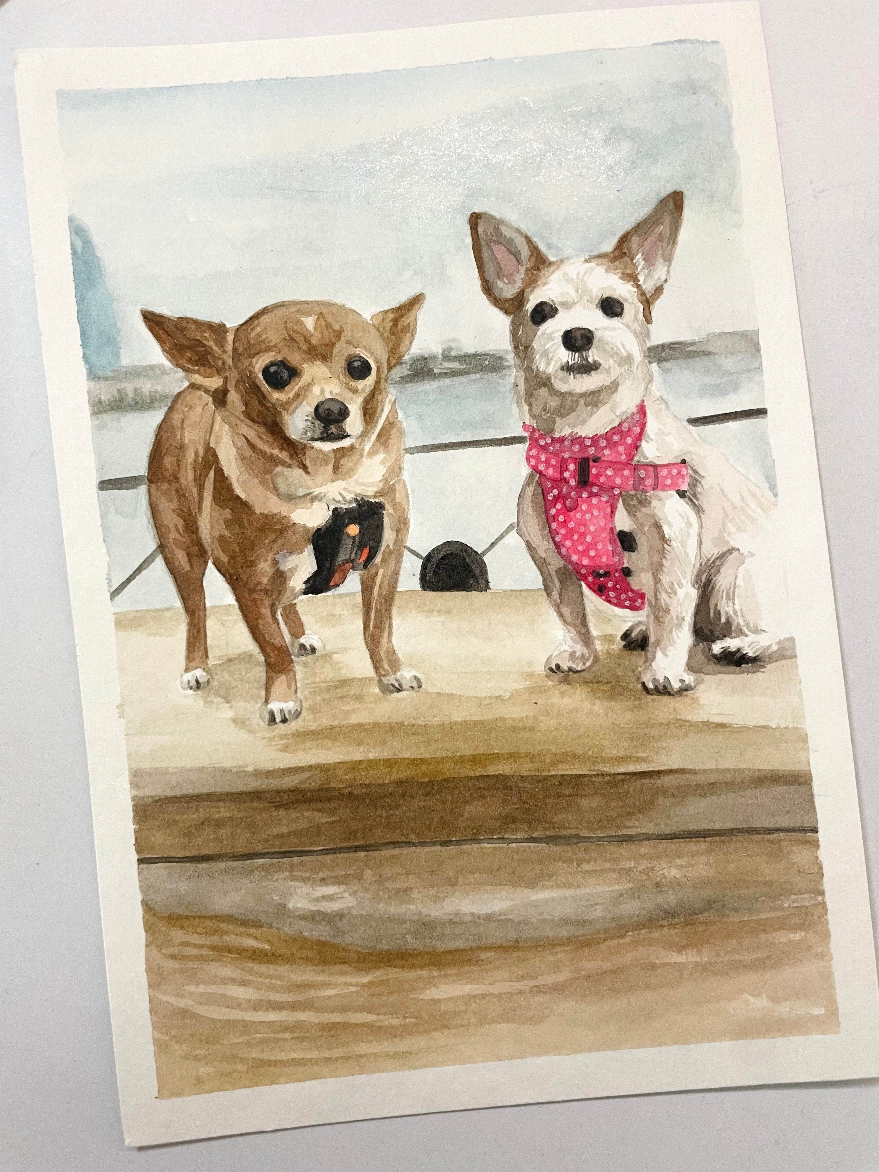 Custom Pet Art | Personalized Pet Drawing Memorabilia - Artysn Studio