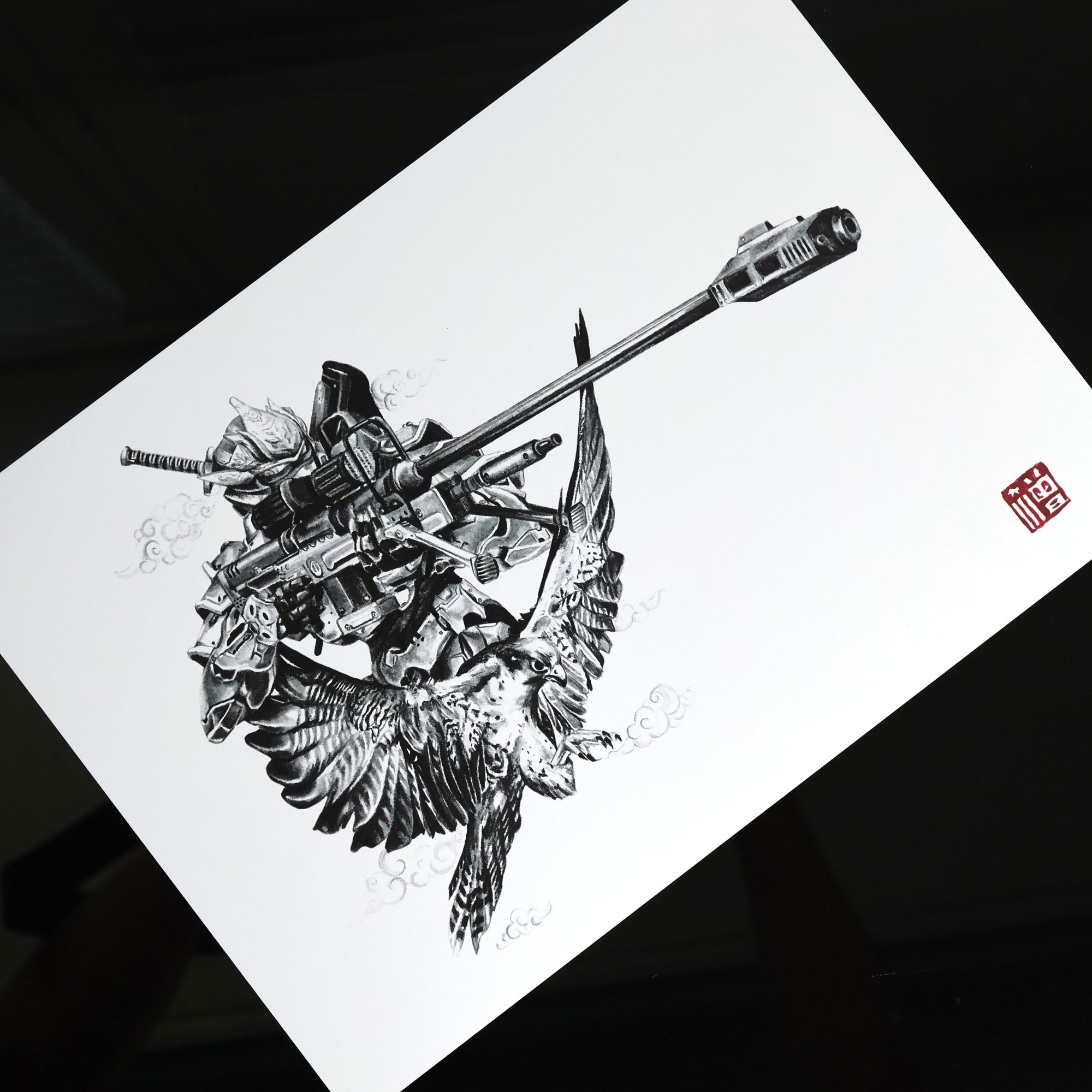 Halo Art Print – HAYABUSA Legacy Poster | Fan Art Inspired by Halo ...