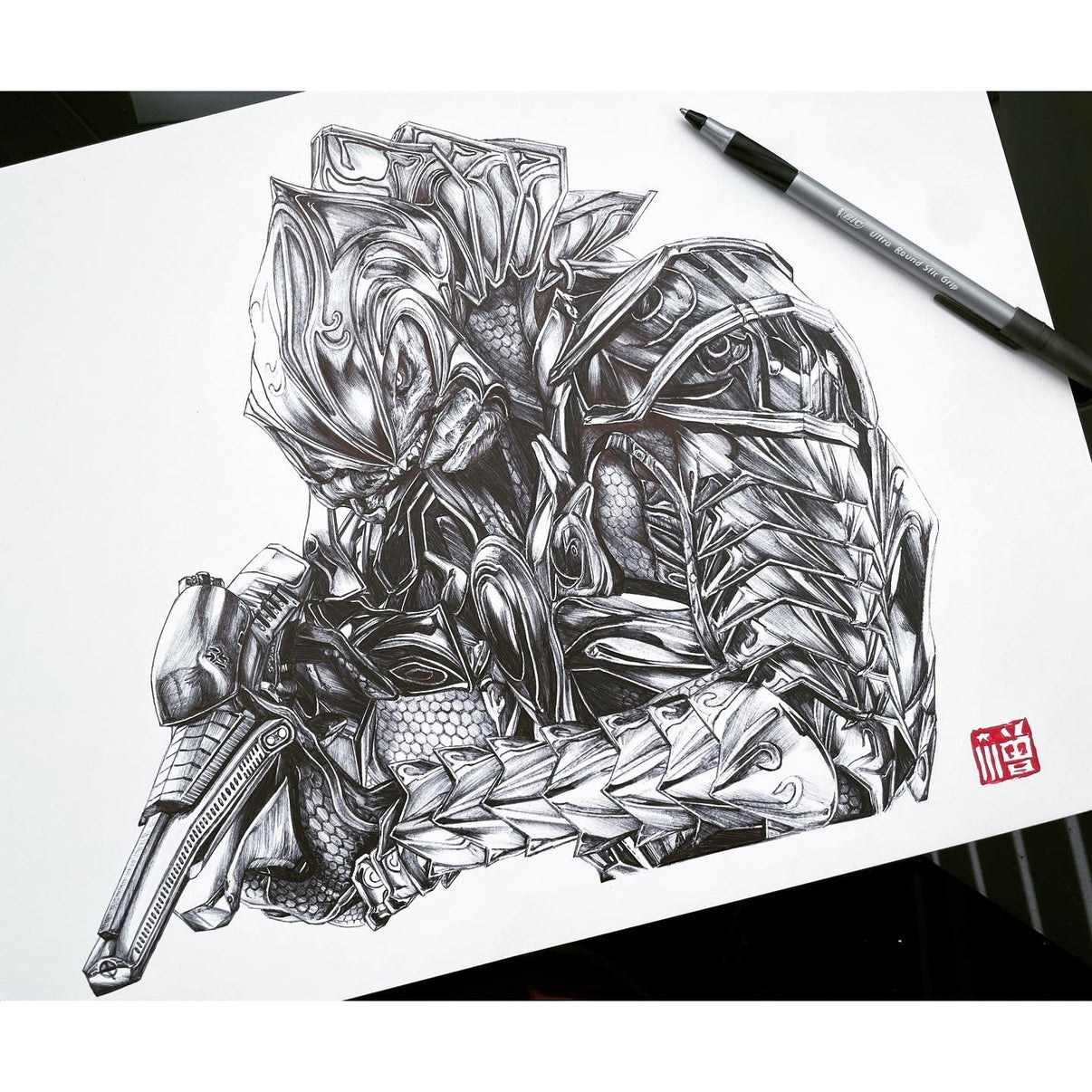Halo Art Print & Poster- The Arbiter Portrait | Fan Art Inspired by Ha ...