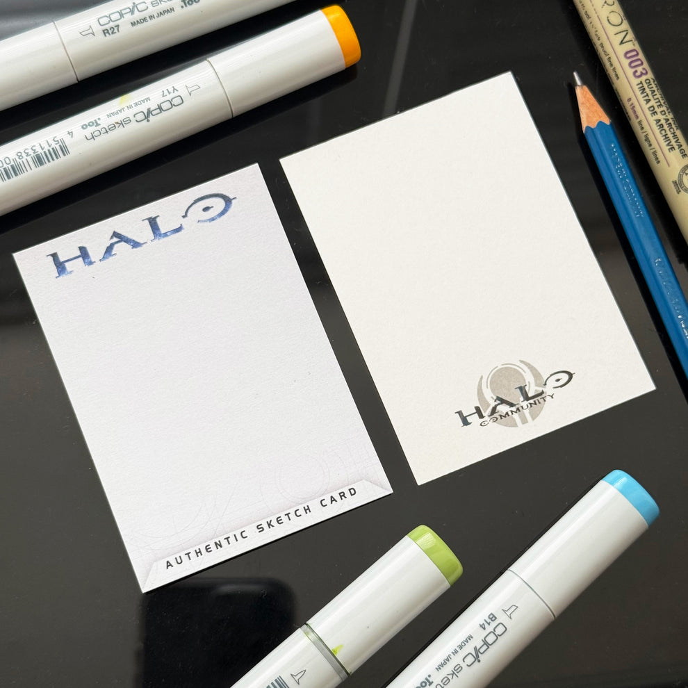 Custom Halo Sketch Trading Cards – Artysn Studio